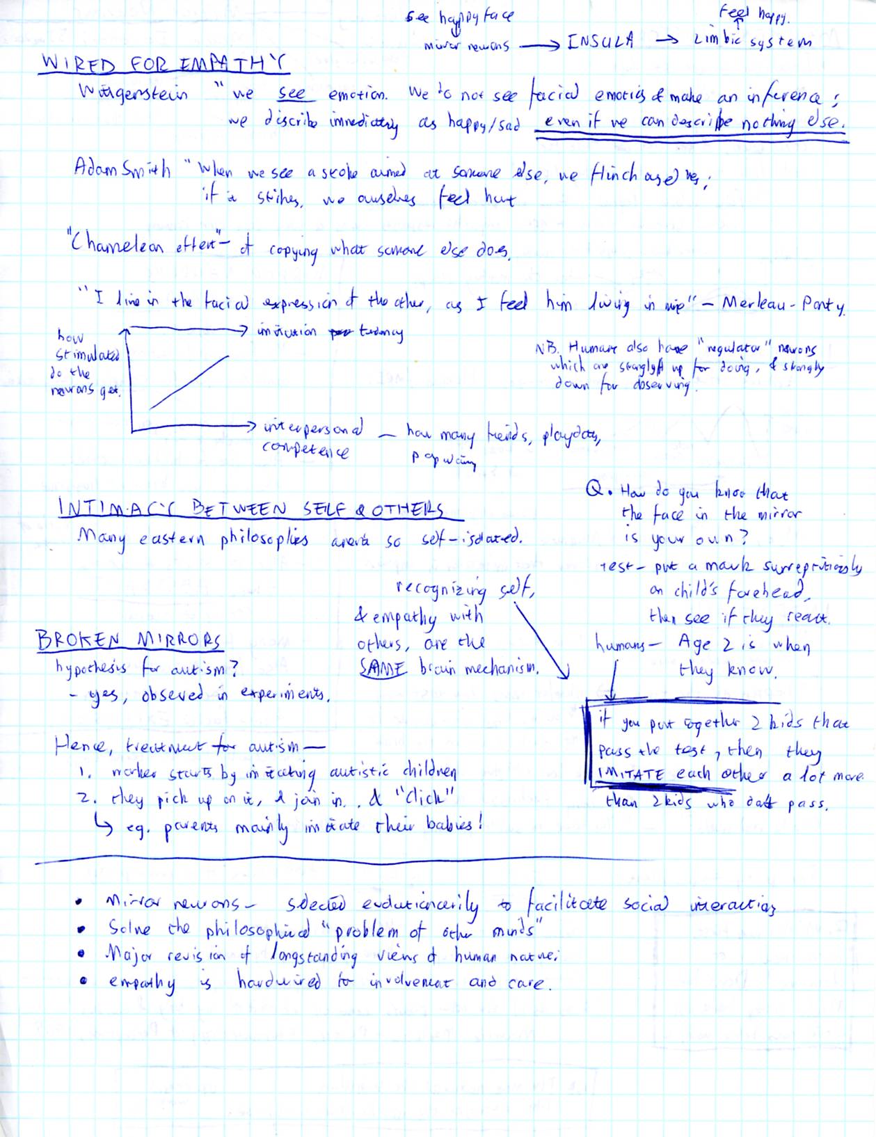 Notes on various public lectures, taken by Lucian Wischik